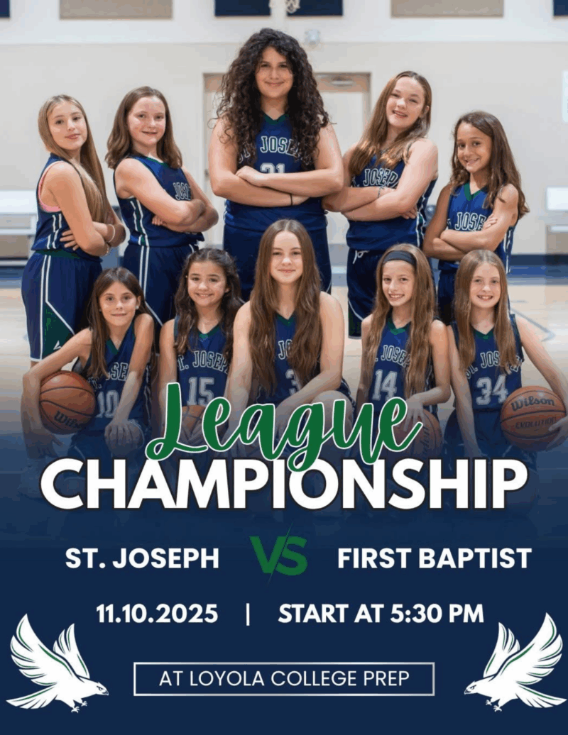Falcon News, November 10, 2025 - St. Joseph Catholic School